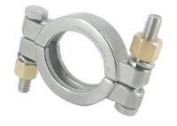 China Stainless Steel Tri Clamp Heavy Duty High Pressure Equipment Pipe Clamp for sale