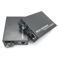 China Switching Technology Media Conversion Ethernet Fiber Media Converter 10/100 Mbps for sale