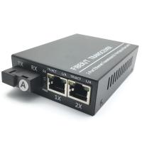 China IEC 60794 Fiber Optic Transceiver 20KM 1SC 2 RJ45 850nm 1310nm 1550nm Ethernet for sale