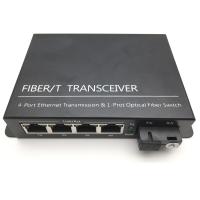 China SC 2 RJ45 Fiber Optic Transceiver 850nm 1310nm 1550nm Single Mode 10 / 100m for sale