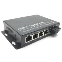 China SC 2 RJ45 Fiber Optic Transceiver 850nm 1310nm 1550nm Single Mode 10 / 100m for sale