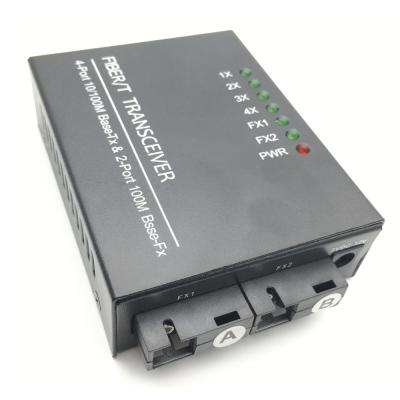 China 1000 Mbps Fiber Optic Transceiver Media conversion STP Supporting AC 220V for sale