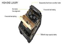 China Auto Focus Six Motors Optical Fiber Splicing Machine Optical Fiber Fusion Splicer for sale