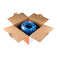 China 23AWG Unshielded UTP CCA 1000ft Cat6 Network Ethernet Lan Cable Fluke Tested for sale