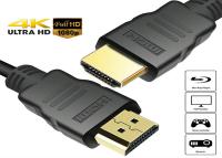 China Gold Plated HDMI Male to Male Cable 3D 1080P 2160P 4K 1M 1.5M 2M 3M 5M 10M 15M 20M 25M for sale