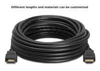China Gold Plated HDMI Male to Male Cable 3D 1080P 2160P 4K 1M 1.5M 2M 3M 5M 10M 15M 20M 25M for sale