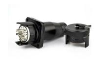China HXB Expanded Beam Multichannel Hermaphroditic Connector For Military Tactical Communications for sale