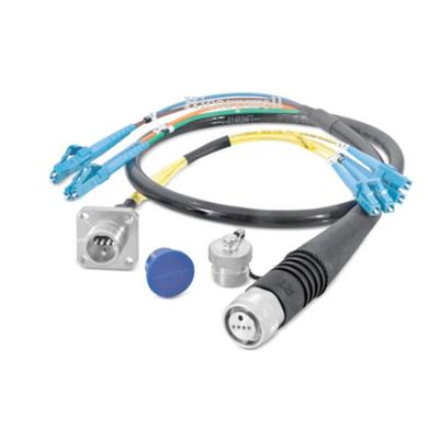 China 2 or 4 Channels  ODC To Duplex LC Cable IP67 outdoor ODC 2 core connector  ODC Plug socket to LC Patch Cables for sale