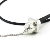 China Duplex Outdoor Fiber Optic Patch Cable With IP67 Military Grade ODC Type (Plug) to LC UPC SM 9-125 Bare Fiber for sale