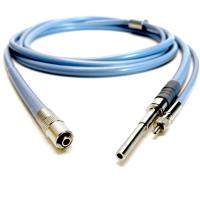 China Endoscope Fiber Bundle Light Cable Flexible Stainless Steel Hose 1000nm Customized Glass Bare Fiber Optic Light Guide for sale