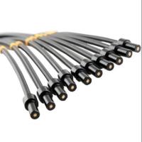 China Endoscope Fiber Bundle Light Cable Flexible Stainless Steel Hose 1000nm Customized Glass Bare Fiber Optic Light Guide for sale