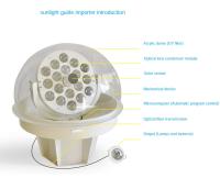 China Solar Lighting Captures Sunlight Channels it Through Fiber Optic Cables Solar Lighting System based on Fiber for sale