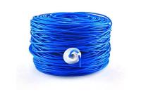 China Network Ethernet LAN Cable 150m 500ft 0.56mm UTP CABLE Cat6 IEC 60794 Black for sale