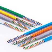 China Network Ethernet LAN Cable 150m 500ft 0.56mm UTP CABLE Cat6 IEC 60794 Black for sale