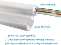 China Ribbon Protection Sleeves with Double Ceramic Strength Member for Fiber Protection Fusion Splice Sleeve for sale