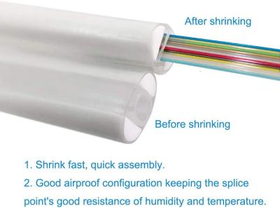 China Ribbon Protection Sleeves with Double Ceramic Strength Member for Fiber Protection Fusion Splice Sleeve for sale