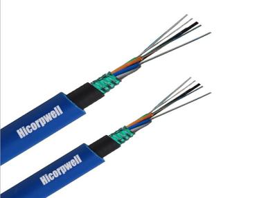 China Flame Retardant Mining Fiber Cable Miners Application Outdoor 4 Core Glass Fiber Optic Cable for sale