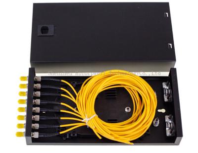 China Telecommunications Subscriber Loop Fiber Optic Terminal Box SC LC FC TYPE Matel Fiber Patch Panel for sale
