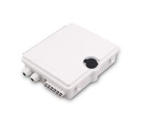 China Empty 12 Port Fiber Optic Termination Box  ABS Type  Fiber Splitter Distribution Box No Accessories for sale