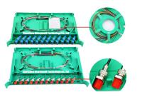 China 12 Port Fiber Patch Panel SC LC FC TYPE FTTH Fiber Optic Terminal Box for sale