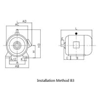 China 191N.M Carbon Steel Shaft Permanent Magnet Motor Generator 30kw 1500rpm 380vac for sale
