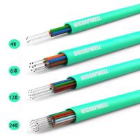 China Flame Retardant  OM2 OM3-150 OM3-300 OM4 Indoor Fiber Optic Cable for sale
