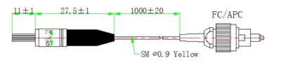 China FP Coax Diode Laser Around 1553nm (At 25°C) With TEC And S Type Version for sale