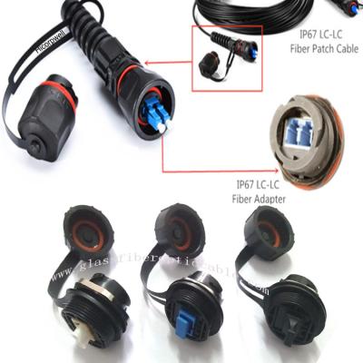 China IP67 Waterproof Distribution Box 6 8 12 Port ODVA LC SC Adapters Compliant Plug 4.8mm To 7.0mm OD for sale