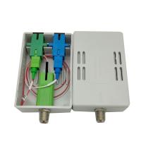 China GPON/EPON Network SC / APC To RF CATV Fiber Optic Receiver High isolation WDM Separate CATV and ONU for sale