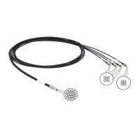 China UV Curing 3mm 5mm 8mm 10mm Optical Fiber Bundle for sale