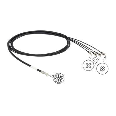 China UV Curing 3mm 5mm 8mm 10mm Optical Fiber Bundle for sale