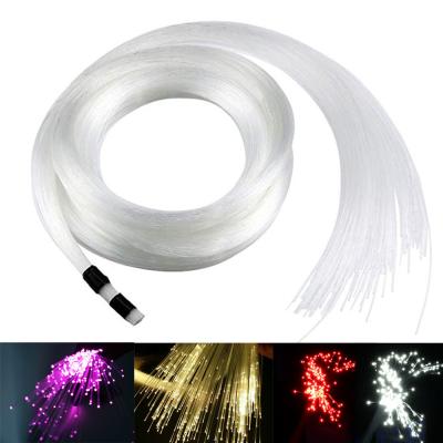 China 0.75mm POF Fiber Bundle Lighting Guide PMMA Plastic Bare Light Optical Fiber for sale