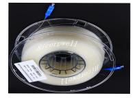 China 1KM SM Bare Fiber Spool with SC/APC to LC/APC 2m Pigtail at Each End for sale