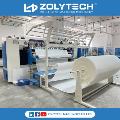 China 350mph Mattress Quilting Machine 1500rpm ZOLYTECH Automatic Sewing for sale