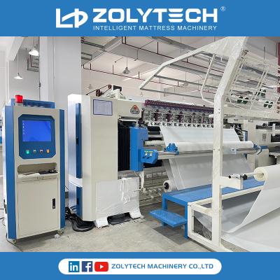 China 80mm Max Mattress Quilting Machine Panasonic System Bedding Manufacturing for sale