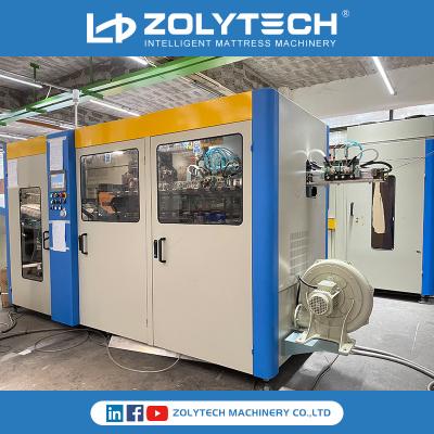 China ZOLYTECH ZLT-PSD180 Height 100-250mm Pocket Spring Coiling Machine 180pcs/Min For Mattress Net for sale