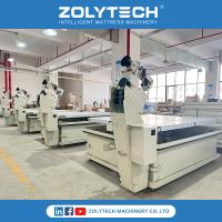 China Automatic Mattress Production Line ZOLYTECH Mattress Tape Edge Machine for sale