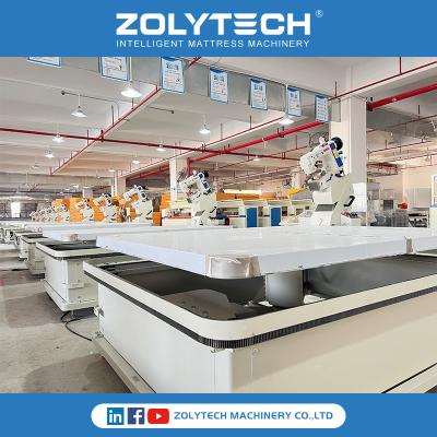China Mattress Edge Sewing Machine China ZOLYTECH Mattress Tape Edge Machine for sale