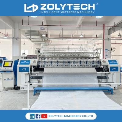 China ZOLYTECH Computerized Lock Stich Multi Needle Quilting Machine For Duvet for sale