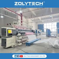 China Lock Stitch Continuous Quilting ZOLYTECH Mattress Quilting Machine For Duvets for sale