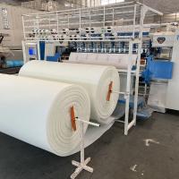 China Commputerized quilting system automatic multi-needle quilting machine  80mm thickness mattress border machine 10KW for sale