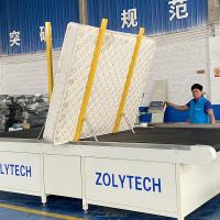 China Automatic flipping 4KW  mattress tape edge machine 15-20pcs/h edging sewing machine for beginners OEM China for sale
