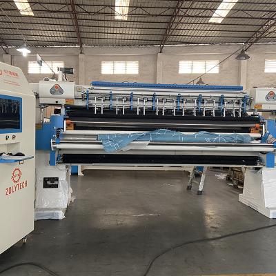 China Automatic multi-needle quilting machine commputerized system 80mm thickness mattress border machine 8KW for sale