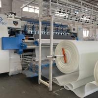 China ZOLYTECH Heavy Duty Mattress Quilting Machine With Tack Jump Patterns for sale
