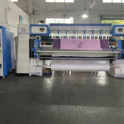 China 1500rpm Quilts Comforters Computer Guided Quilting Machine 80-350mph for sale