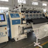 China High Speed Computerized Lock Stitch Mattress Quilting Machine 60-130m/H for sale
