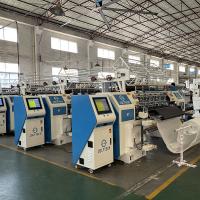 China High Speed Computerized Lock Stitch Multi Needle Quilting Machine 60-150m/H For Mattress for sale