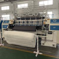 China Automatic Mattress Quilting Machine Commputerized System 60-130m/H 4.5KW X - Axis Movement 304.8mm for sale