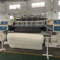 China Mattress Machinery Multi Needle Quilting Machine Lock Stitch For Quilts X - Axis Movement 203.2mm for sale