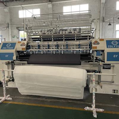 China Mattress Machinery Multi Needle Quilting Machine Lock Stitch For Quilts X - Axis Movement 203.2mm for sale